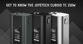 Get To Know The Joyetech Cuboid 150W TC Box Mod – VOLCANO eCigs